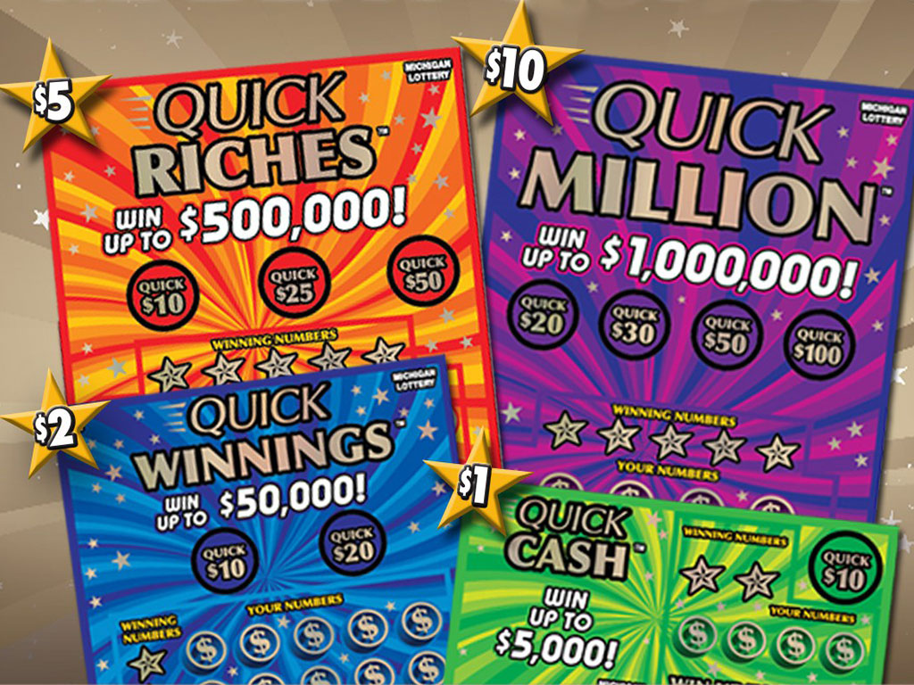 Meet Michigan Lottery’s QUICK Family of Instant Scratch-Off Games ...
