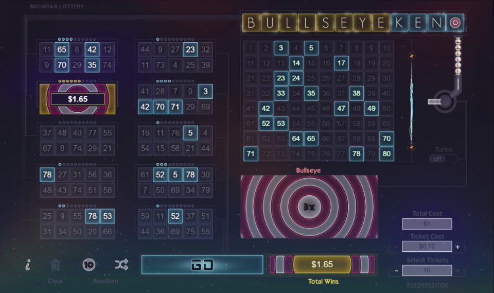 Game of the Month: Bullseye Keno | Michigan Lottery